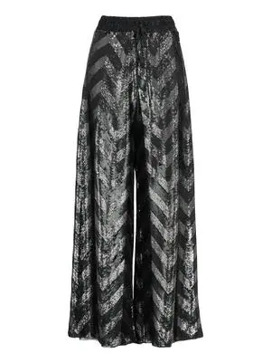 VAZAF Sequin Pants - Silver