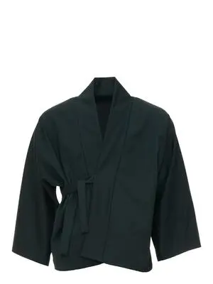 MOE Pine Wool Jacket Reversible - Green
