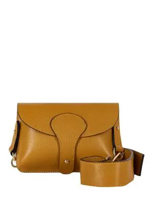 BETSY & FLOSS Luca Small Crossbody Bag In Mustard Yellow