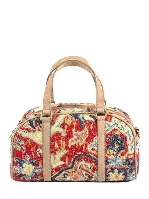 SJW BAGS LONDON Neutrals / Mary Mini Duffle Bag - Red