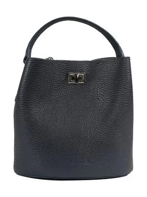 HAMEL ATELIER Riva Leather Crossbody Bag Navy - Blue