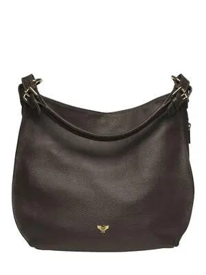 APATCHY LONDON The Harriet Chocolate Leather Bag - Brown