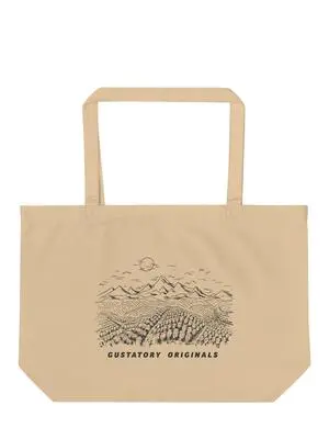 ANCHOR & CREW Neutrals Neutral Gustatory Originals Colombia Recycled Cotton Large Tote Bag - Brown