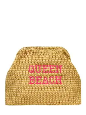 LILLY LOVES Neutrals Queen Beach Beach Pouch - Orange