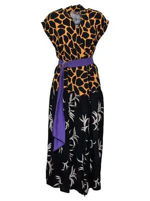 ARTISTA Terra Nine Maxi Wrap Dress - Purple