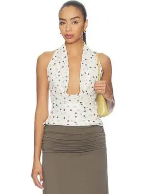 MORE TO COME Zemira Halter Top In . Also - Multi