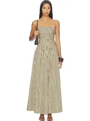 Faithfull The Brand Vera Maxi Dress In . Also - Chocolate