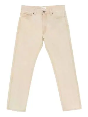 Khaite Callum Straight-leg Jeans - Neutrals