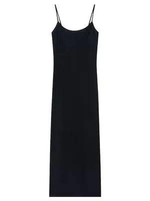 Emporio Armani Spaghetti-strap Maxi Dress - Black