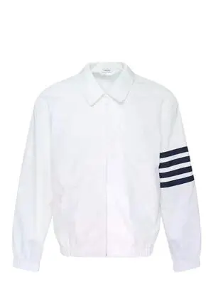 Thom Browne 4-bar Stripe Jacket - White