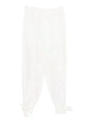 Zimmermann Solstice Polka-dot Trousers Neutrals