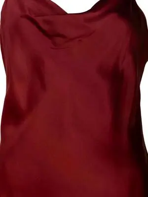 Cinq À Sept Marta Cowl-neck Top - Red