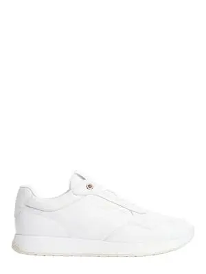 Tommy Hilfiger Logo-plaque Lace-up Sneakers - White