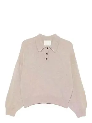 LISA YANG Button-fastening Polo Shirt - Neutrals