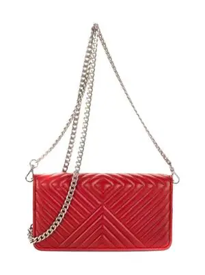 Prada Quilted Shoulder Bag - Red