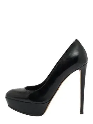SERGIO ROSSI Platform Pumps - Black