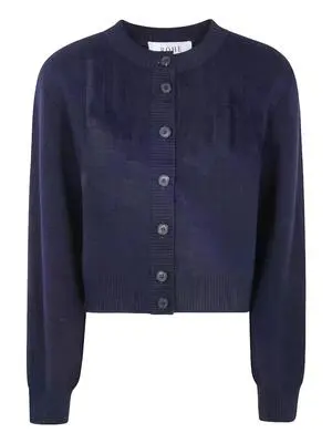 RÓHE Button-up Knitted Cardigan - Blue