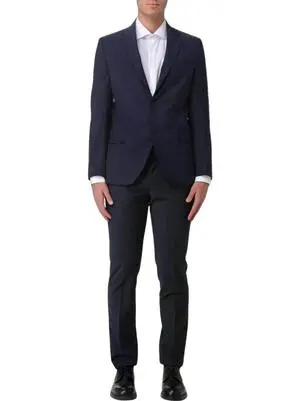COLAMARINO Button-up Straight-leg Suit - Blue