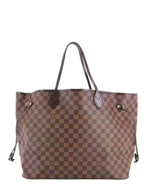 LOUIS VUITTON Neverfull Damier Gm Tote Bag - Brown