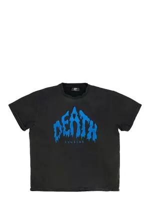 HTC LOS ANGELES Logo-print T-shirt - Grey