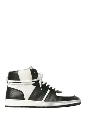 COLLEGIUM Destroyer Leather Sneakers - Black