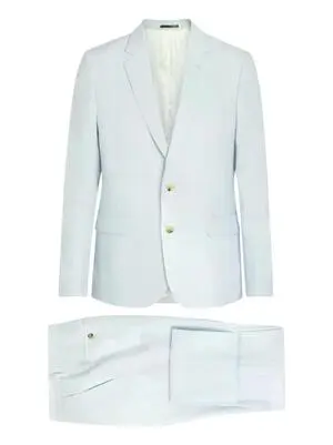 Paul Smith Notch-lapel Single-breasted Suit - Blue