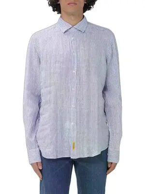 B.D.BAGGIES Striped Cotton Shirt - Blue