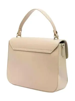 ADRIANNA FERETTI Leather Tote Bag - Neutrals
