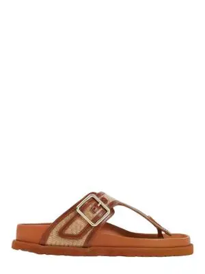 BIRKENSTOCK Gizeh Sandals - Brown