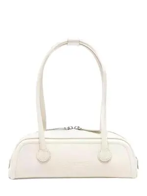 MARGESHERWOOD Embossed-logo Leather Tote Bag - Neutrals