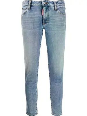 Dsquared2 Cropped Jeans - Blue