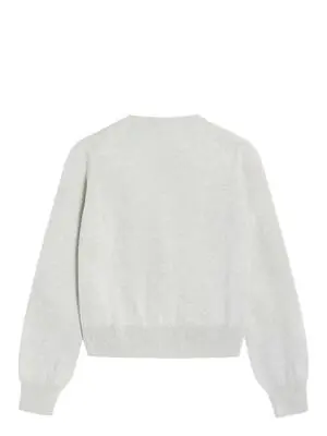 Maison Kitsuné Logo-patch Cardigan - Grey