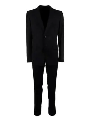 Prada Single-breasted Notched-lapel Suit - Blue