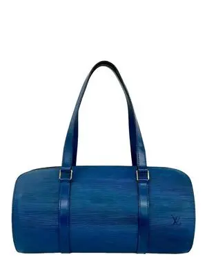 LOUIS VUITTON 1995 Epi Soufflot Shoulder Bag - Blue