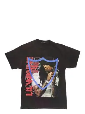 HTC LOS ANGELES Lil Wayne-print T-shirt - Black