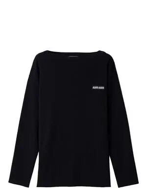 Miu Miu Wool Sweater - Navy