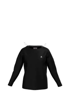 AORA ATHLETICS Eco-friendly Pullover Sweatshirt - Black