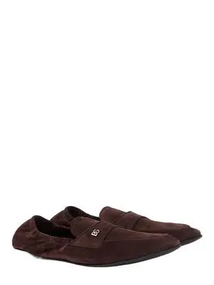 Dolce & Gabbana Dg Suede Loafers - Brown