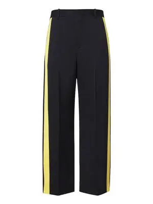 Loewe Wool Wide-leg Pants - Blue
