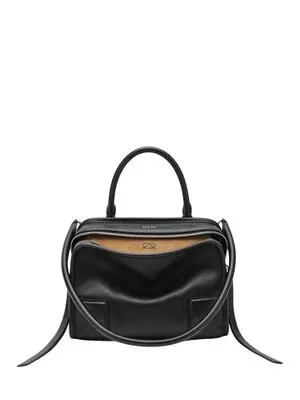 Loewe Amazona 180 Small Leather Handbag - Black
