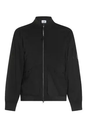 C.P. COMPANY Lens-detail Zip-fastening Jacket - Black