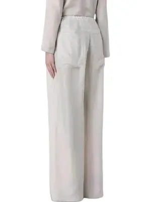 Ter Et Bantine Silk Wide-leg Trousers - Neutrals