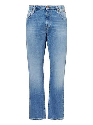 REPLAY Aideen Straight-leg Denim Jeans - Medium Blue