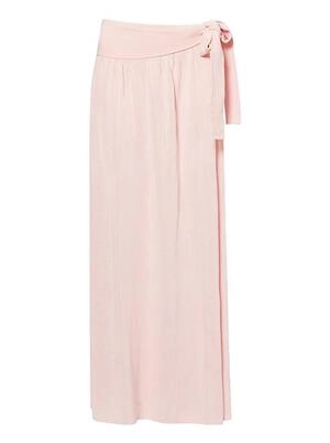 4TH & RECKLESS Lydia Wrap-round Stretch-knit Maxi Skirt - Pink