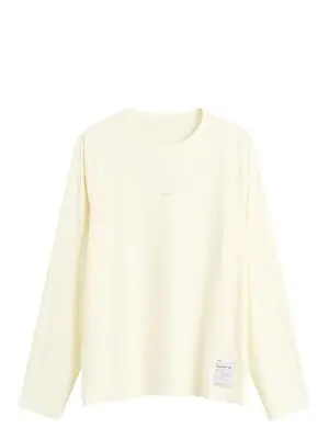 Satisfy Auralite Uv Long Tee - Transparent Yellow