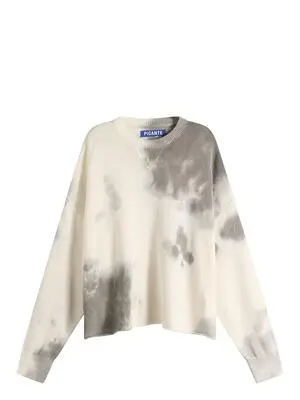 PICANTE Hemp Tie Dye Jumper - Grey
