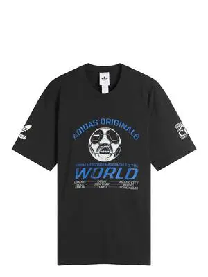 Adidas 90s Football T-shirt - Black