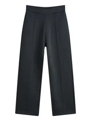 AMI Paris Brushed Fleece Big Adc Jogger - Anthracite