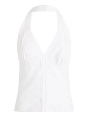 PEACHY DEN Dylan Halter Top - Daisy
