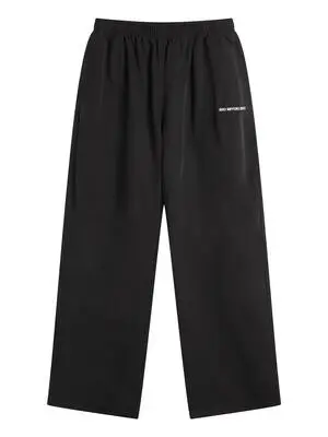 MKI MIYUKI ZOKU Sandwash Cupro Wide Leg Trousers - Black